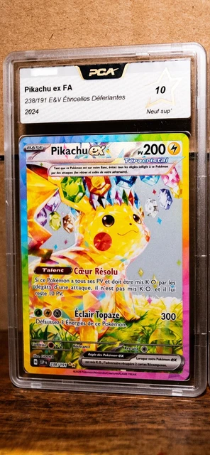 PIKACHU 238/191 PCA grade 10 EUR 26,15 - PicClick FR