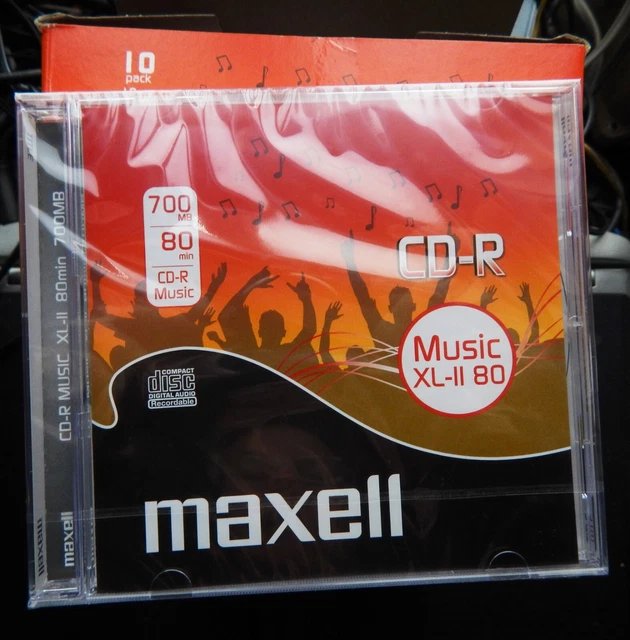 MAXELL CD-R 80 MUSIC XL2 x 10 EUR 10,00 - PicClick FR