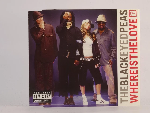 THE BLACK EYED PEAS WHERE IS THE LOVE? (H61) 4 Track CD Single also ...