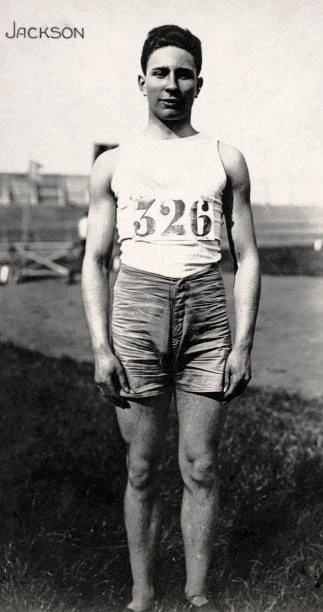 FRENCH SPRINTER JOSEPH Jackson Summer Olympic Games Paris France J- Old ...