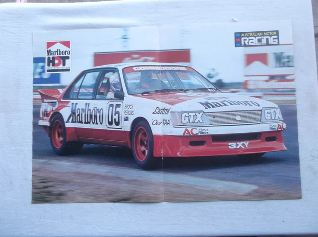 PETER BROCK LARRY Perkins VH Holden Commodore Touring Race Car Magazine ...