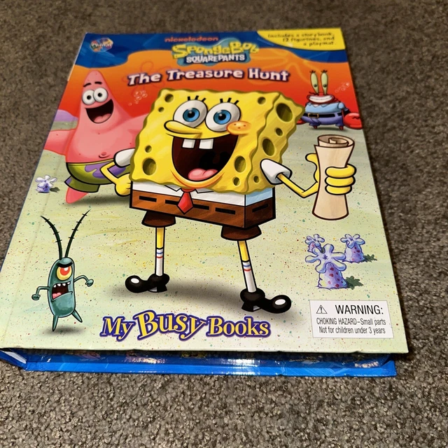 2015 SPONGEBOB SQUAREPANTS Rare My Busy Books with 9 Figures £18.82 ...