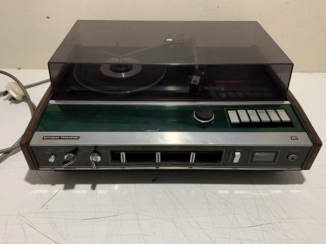 VINTAGE NATIONAL PANASONIC IC Music System Tape Deck, Radio, Record ...