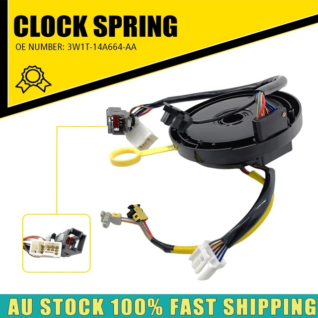 CLOCK SPRING AIRBAG For Ford Falcon BA BF XR6 XR8 Ghia XT Futura 3W1T ...