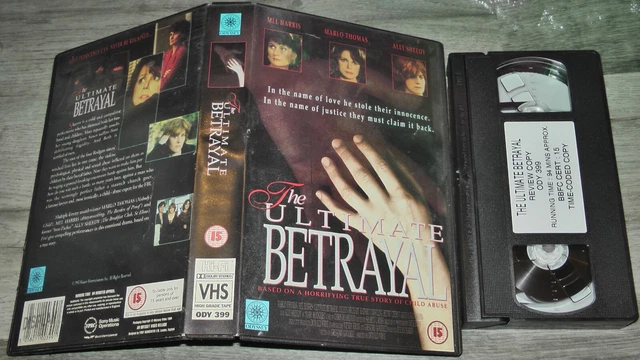 THE ULTIMATE BETRAYAL VHS Video Big Box Timecode Sample Dealer Tape ...
