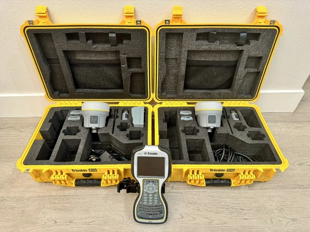 TRIMBLE R10 DUAL GNSS GPS Galileo Beidou base & Rover configurazione ...