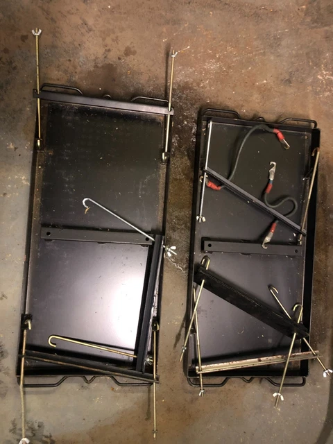 LAND ROVER MILITARY Defender 90 110 & Wolf FFR 24v Radio Battery Trays ...