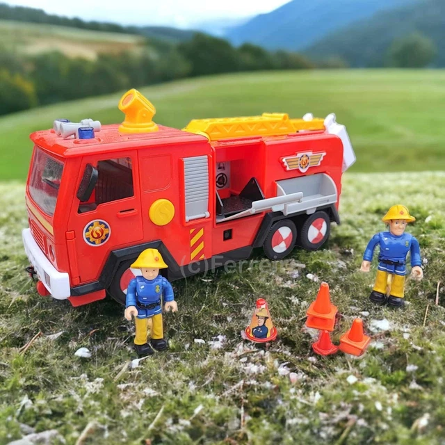 FIREMAN SAM FIRE Truck Jupiter 2.0 + Figure £37.07 - PicClick UK