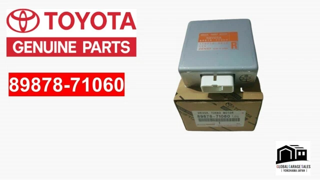 TOYOTA GENUINE HILUX Fortuner 1kd 2kd Diesel Turbo Motor Driver 89878 ...