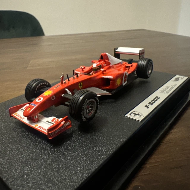 MICHAEL SCHUMACHER - Ferrari F2002 Hot Wheels 1/43 £9.50 - PicClick UK