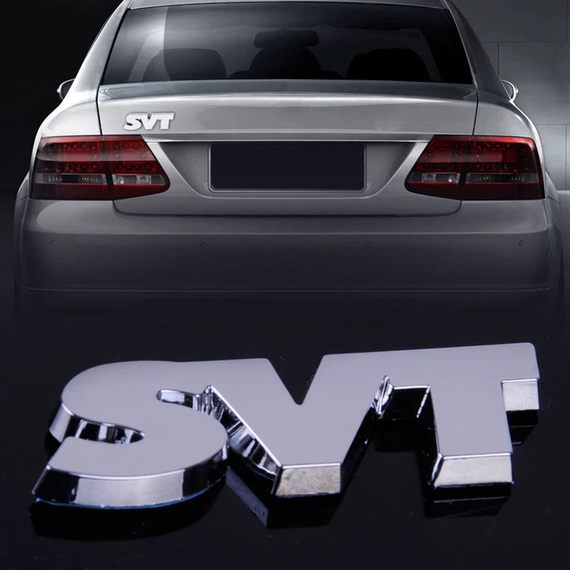 3D SVT LOGO Car Side Rear Fender Emblem Badge Sticker Decal Decor ...