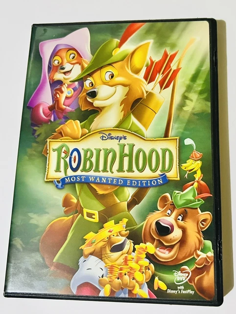 DISNEY ROBIN HOOD Most Wanted Edition Dvd 2006 Like New $5.99 - PicClick CA