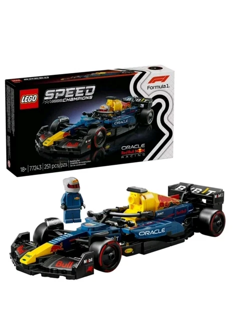 LEGO SPEED CHAMPIONS: Oracle Red Bull Racing Rb20 F1 Race Car 77243 $41 ...