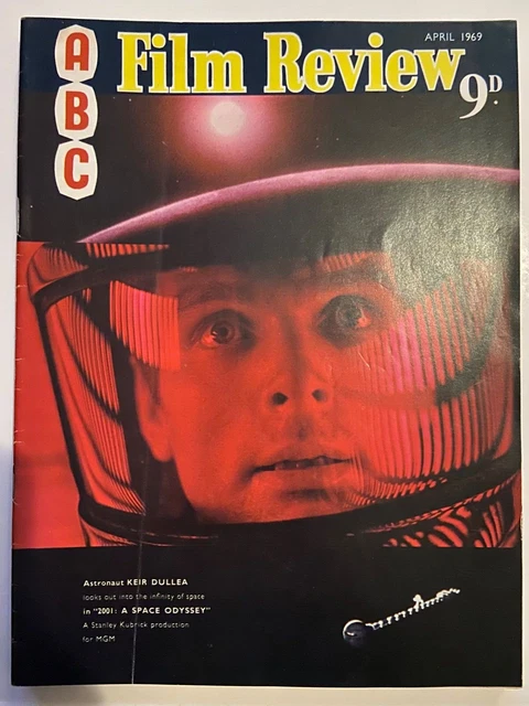 ABC FILM REVIEW Mag April 1969 Cover Keir Dullea In 2001 A Space ...