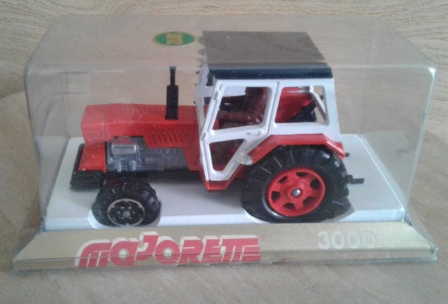 MAJORETTE 3000 FERME Tracteur Modèle 3012 Vintage RARE 1:36 neuf EUR 40 ...
