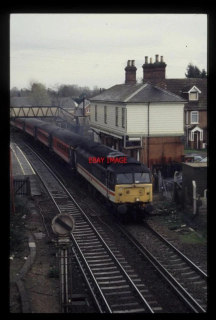 PHOTO CLASS 47 Loco No 47805 At Earley Railway Station 1990 £2.00 ...
