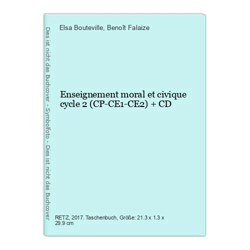 ENSEIGNEMENT MORAL ET civique cycle 2 (CP-CE1-CE2) + CD Bouteville, Elsa und Ben £26.99 ...
