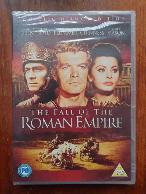 THE FALL OF The Roman Empire Dvd BRAND NEW SEALED R2 UK 172mins 1964 ...