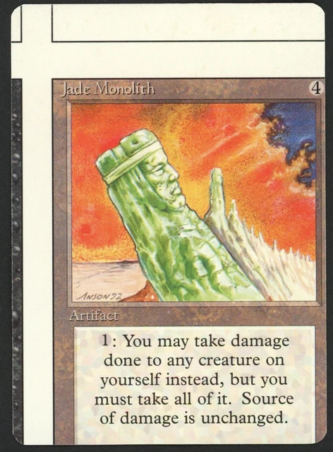 ***JADE MONOLITHE NFC Miscut** MTG révisé Magic Kid Icarus EUR 1,17 ...