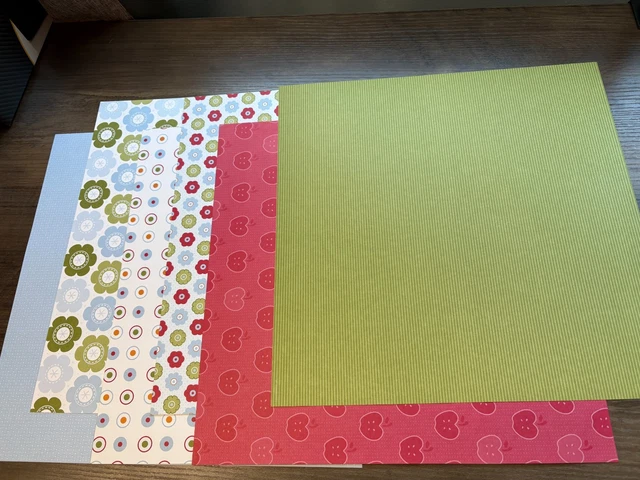 STAMPIN UP 12X12 DSP Designer Series Paper ~ 6 Sheets Summer Picnic ...