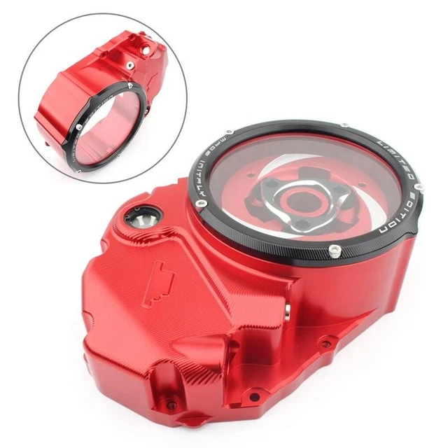 CNC ENGINE CLUTCH Cover Pressure Plate Spring Retainer Transparent For Ducati £348.94 - PicClick UK