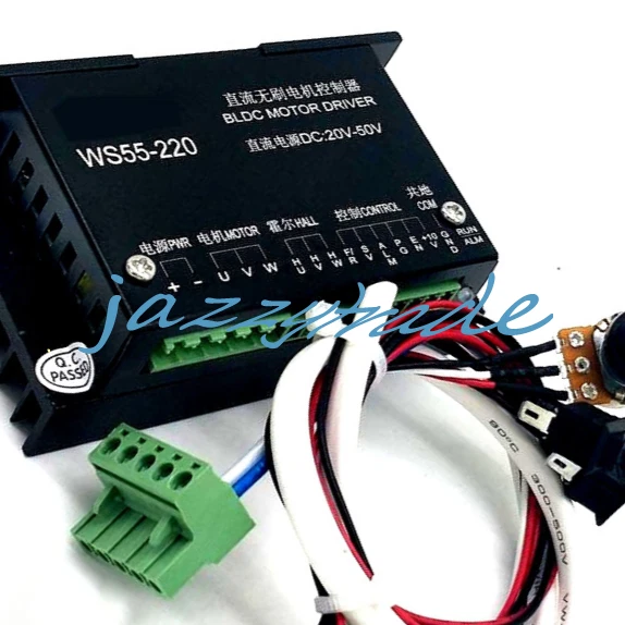 48V CNC BRUSHLESS Spindle BLDC Motor Driver Controller MACH3 Speed WS55 ...