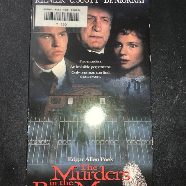 MURDERS IN THE Rue Morgue [VHS], Good VHS, Roger Lumont,Patrick ...