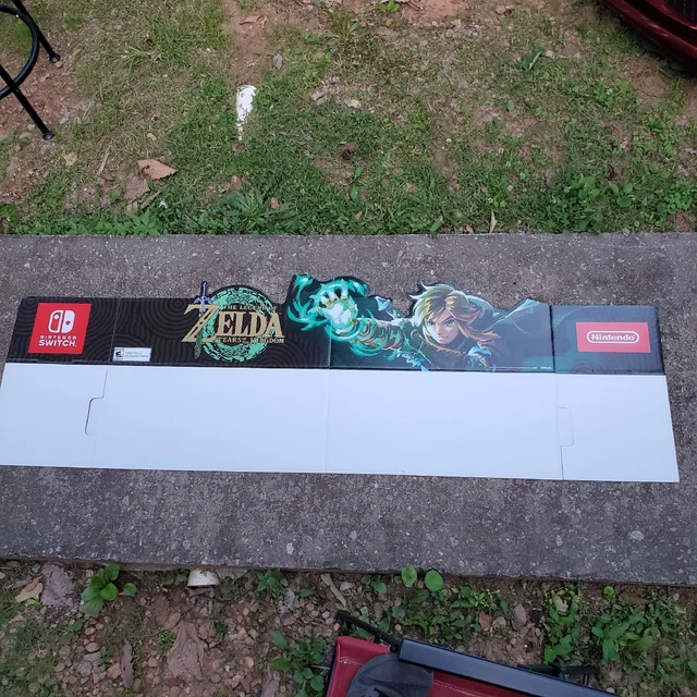 ZELDA TEARS OF the Kingdom Nintendo Switch Promo Display Topper ...