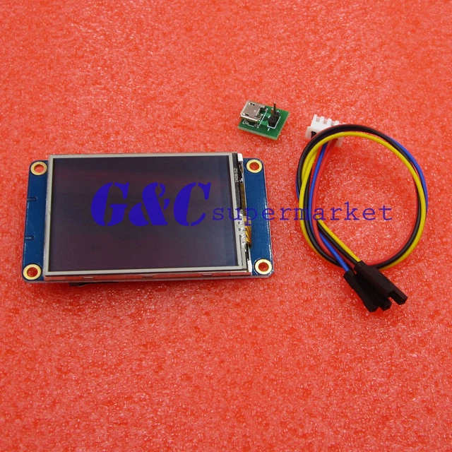 NEW 2.4& NEXTION HMI Smart USART Serial Touch Panel For Arduino ...