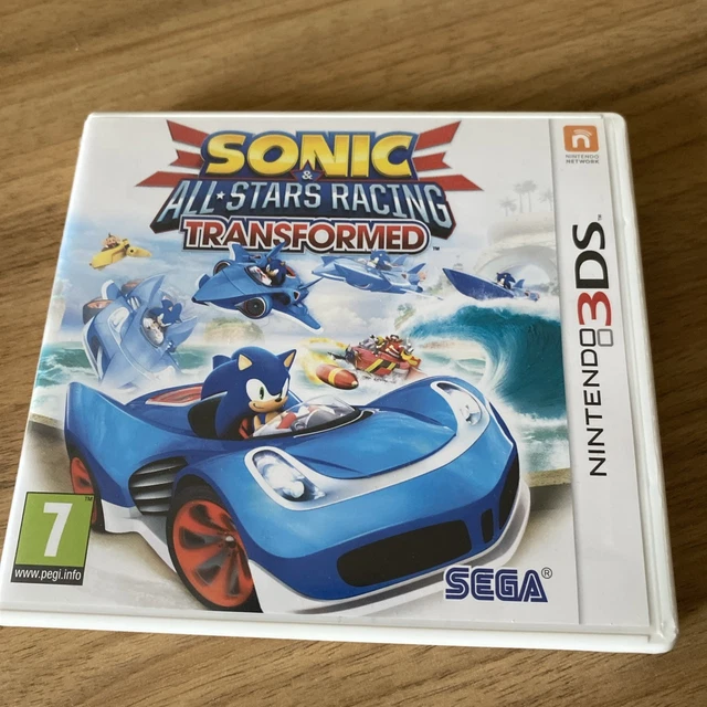 SONIC AND & All Stars Racing Transformed Nintendo 3DS Boxed PAL Sega £ ...