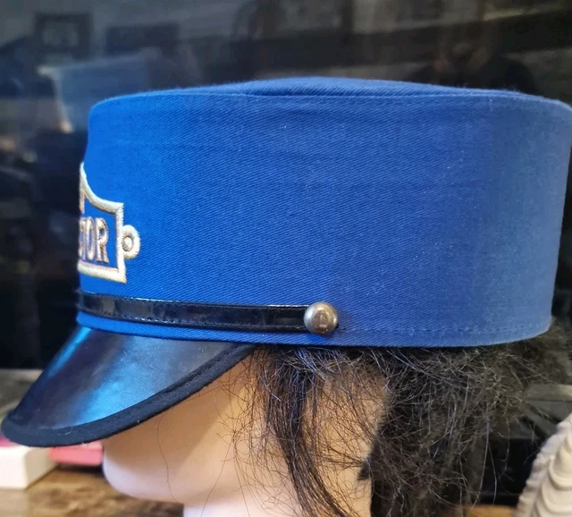 POLAR EXPRESS TRAIN Conductor Hat Cap - Warner Brothers - Size Adult £ ...