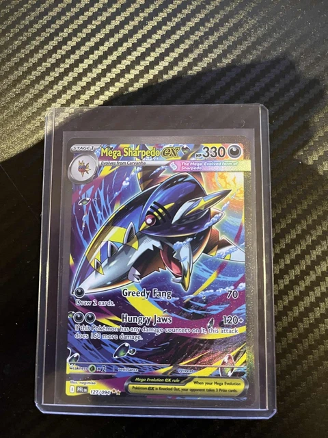 POKÉMON TCG MEGA Evolutions - Phantasmal Flames - Mega Sharpedo EX SIR ...