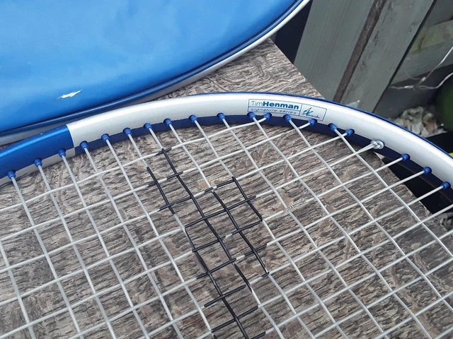 SLAZENGER TIM HENMAN 27 Tennis Racket In Original Case Adult £23.99 ...