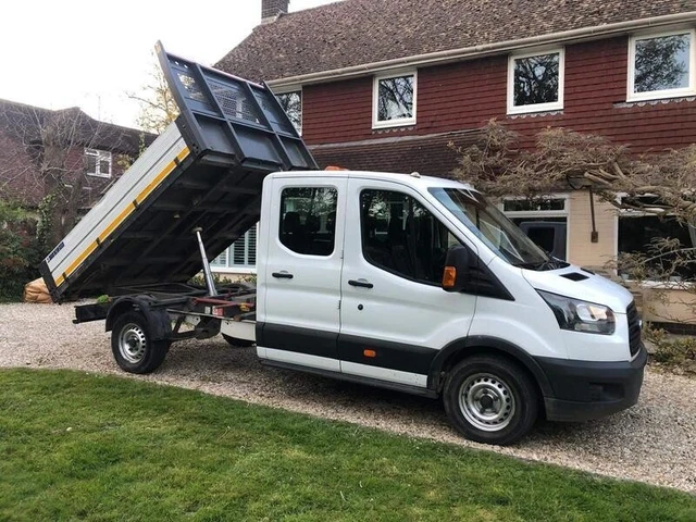 FORD TRANSIT TIPPER Truck - twin cab- reliable and ready to go £12,125. ...
