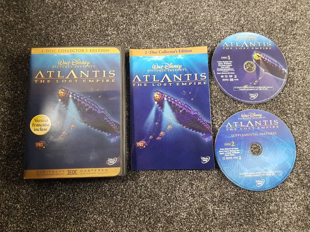 Atlantis Lost Empire 2 Disc Collectors Edition Dvd Region 1 £6 95