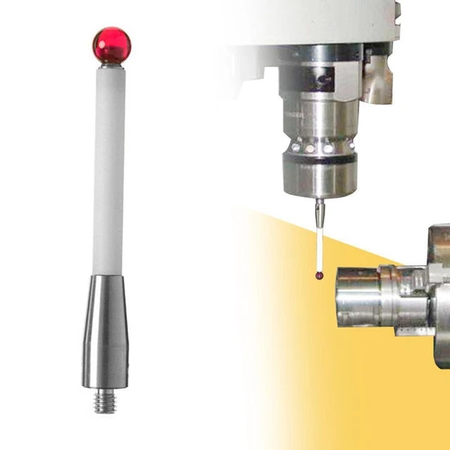 PROFESSIONAL GRADE CERAMIC Stem Extension Stem for Precise CMM Thread ...