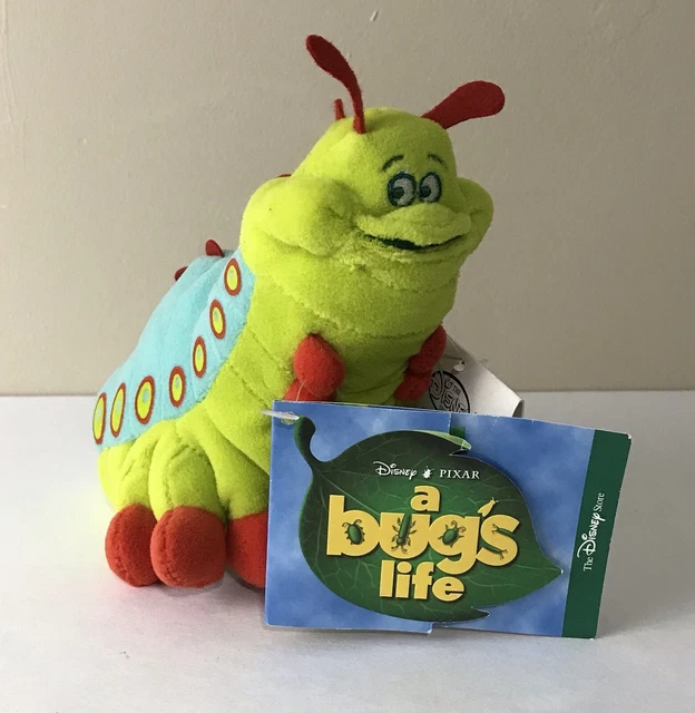 DISNEY STORE EXCLUSIVE A Bug's Life Heimlich 9" Plush Bean Bag Toy £8. ...