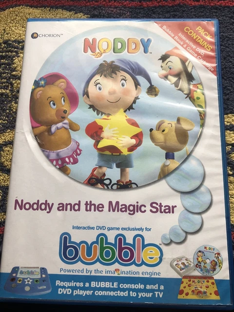 RARE BUBBLE INTERACTIVE DVD, Noddy And The Magic Star Vgc £6.99 ...