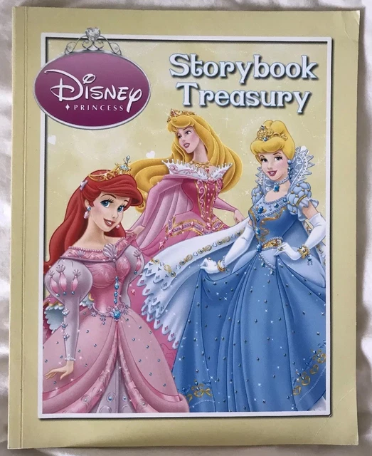 DISNEY PRINCESS STORYBOOK Treasury - 3 Stories - 48 Pages - Children ...