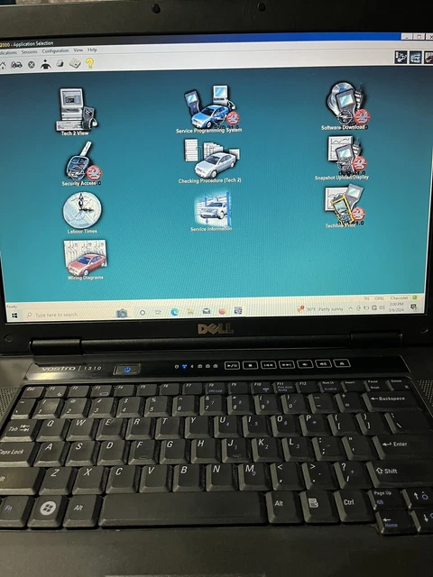 ULTIMATE SAAB GM Programming Diagnostic Laptop TIS2000 Pass Thru Tech2 ...