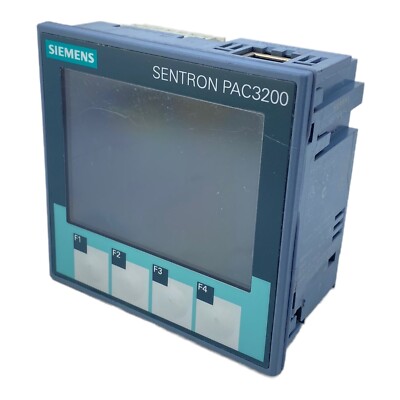 SIEMENS SENTRON PAC3200 7KM2112-0BA00-3AA0 3-Phase Energy Meter £253.53 ...
