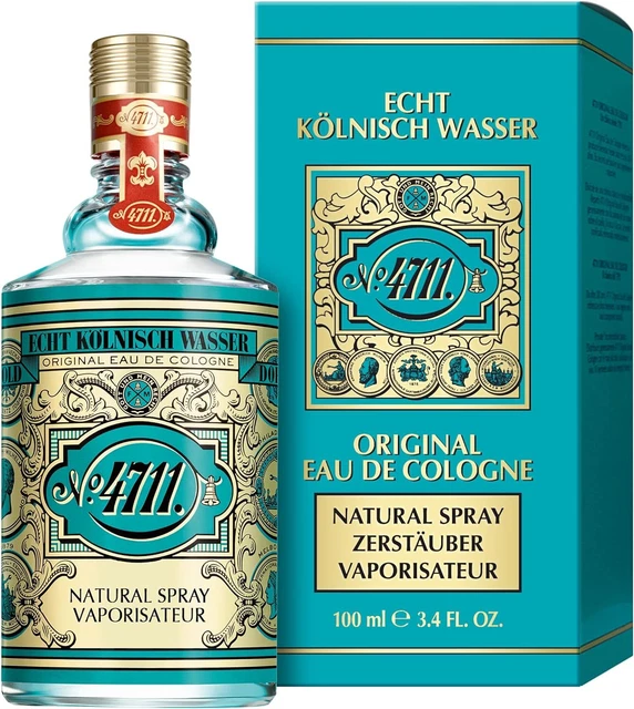 EAU DE COLOGNE Originale 4711 | Eau de Cologne 100 ml Flacon Molanus ...