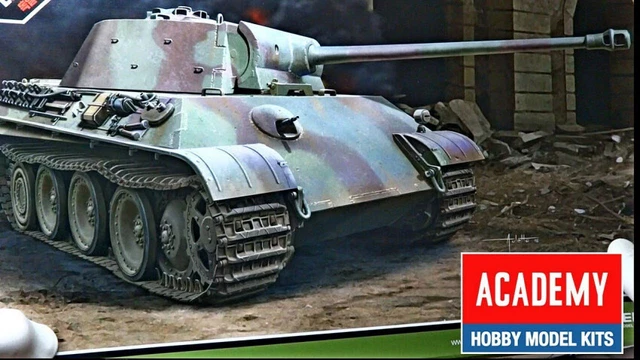 MODELLAUTO PANZER TANK Modell model kit bausatz Academy Pz.kpfw.v ...