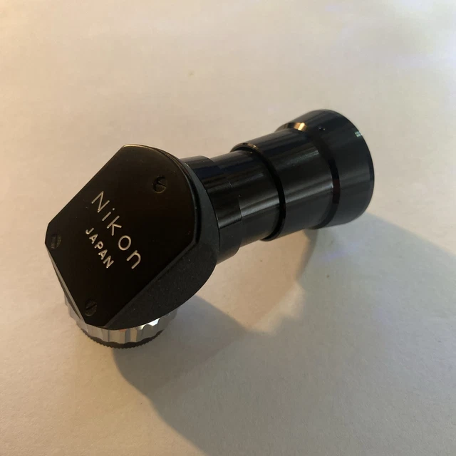 NIKON SLR RIGHT angle prism SLR film camera viewfinder attachment $50. ...