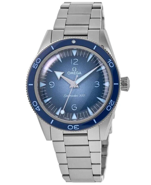 NEUF OMEGA SEAMASTER 300 75th Anniversaire Homme Montre 234.30.41.21.03 ...