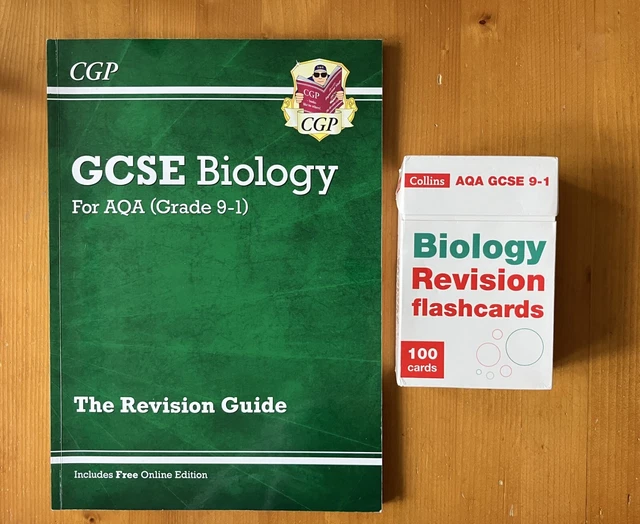 Gcse Biology Revision Guide And Flashcards Aqa Cgp Eur 4 64 Picclick It