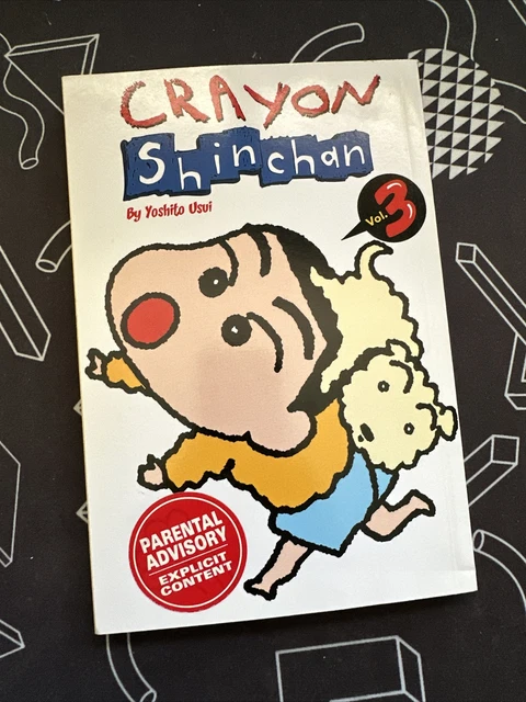 CRAYON SHIN-CHAN VOLUME 3 (manga commedia graphic novel CMX 2008 ...