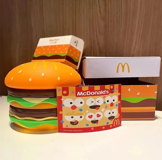 MCDONALD'S BIG MAC / Fries table lamp, night light, limited edition ...