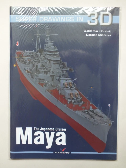THE JAPANESE CRUISER Maya (Kagero Super Drawings in 3D 16058) £24.25 ...
