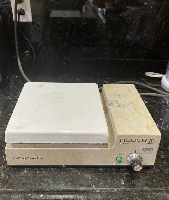 VINTAGE SYBRON THERMOLYNE Nuova II Magnetic Stirrer NO Hot Plate WORKS ...